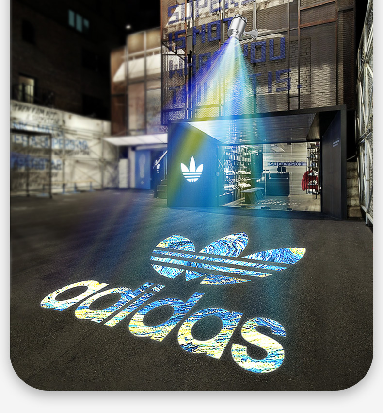Customized Hd Led Logo Projector Outdoor Waterproof Advertising Gobo ...