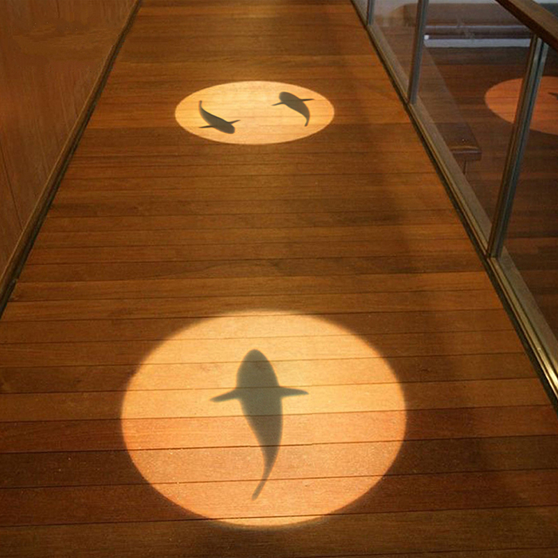 Nordic Projection Fish Ceiling Lights Bedroom Living Room Corridor ...