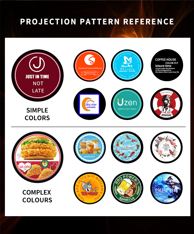 200W Outdoor Laser Logo Projector Custom Advertising Logo Wall ...