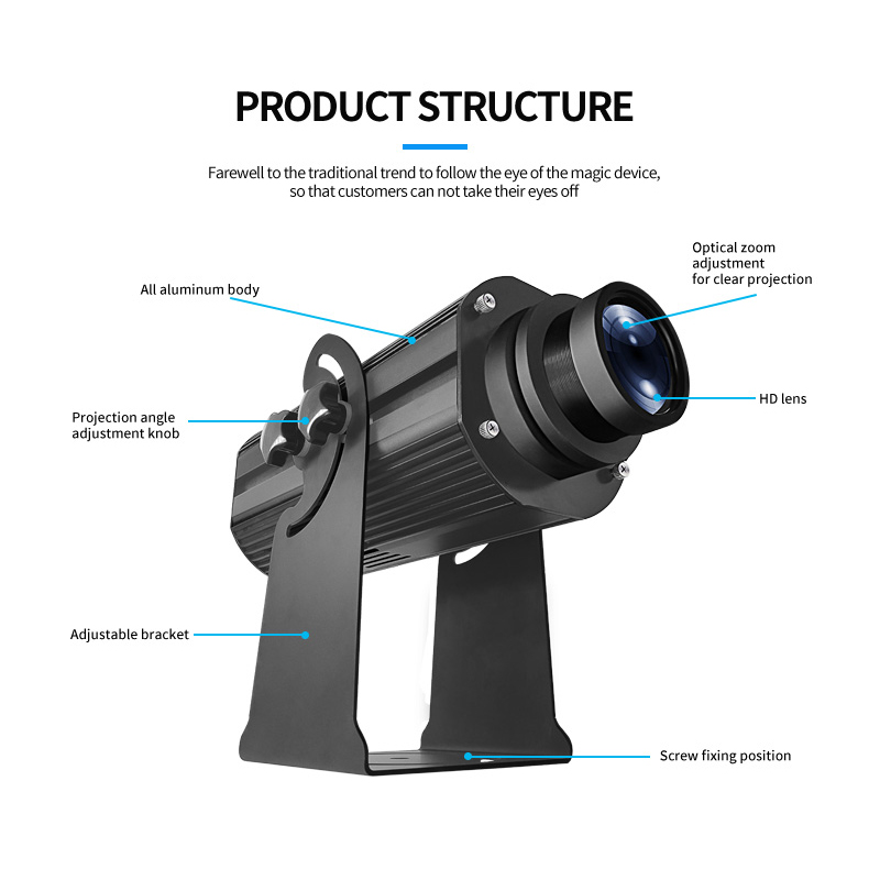 Customized Safety Sign Projector 200W Outdoor Waterproof Indoor Non ...