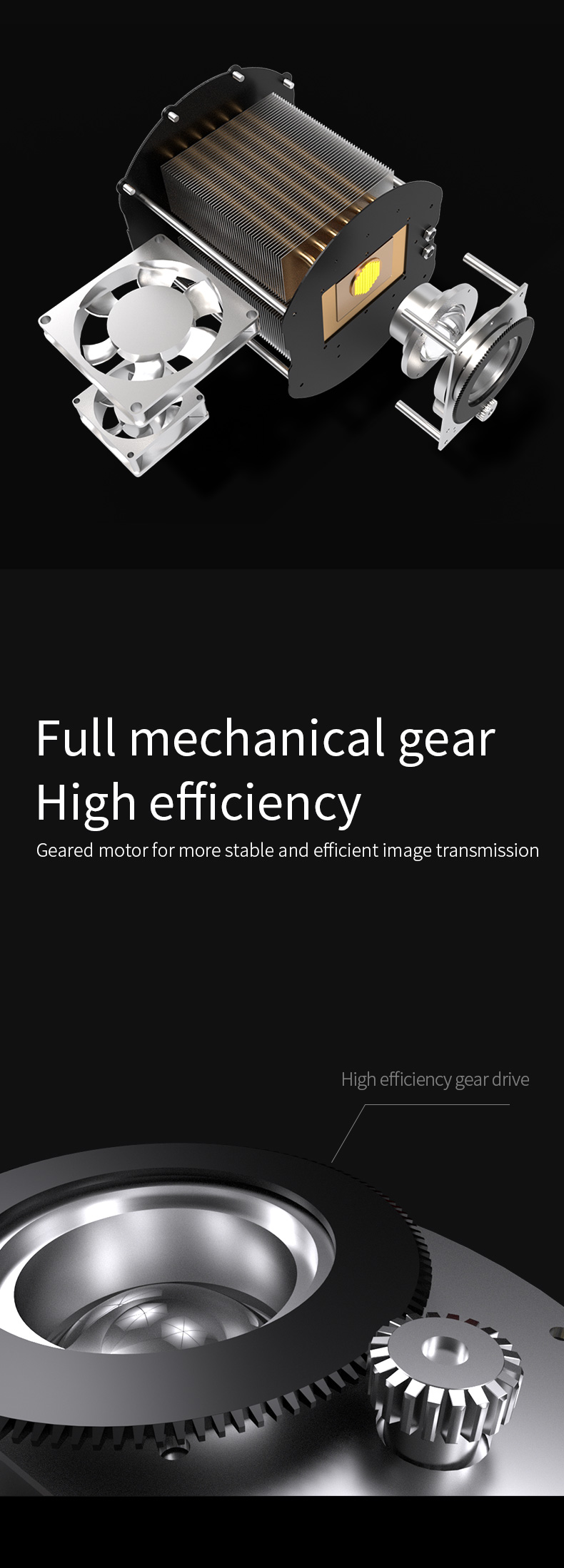 Noparde high power 700W advertising projection light wall outdoor ...