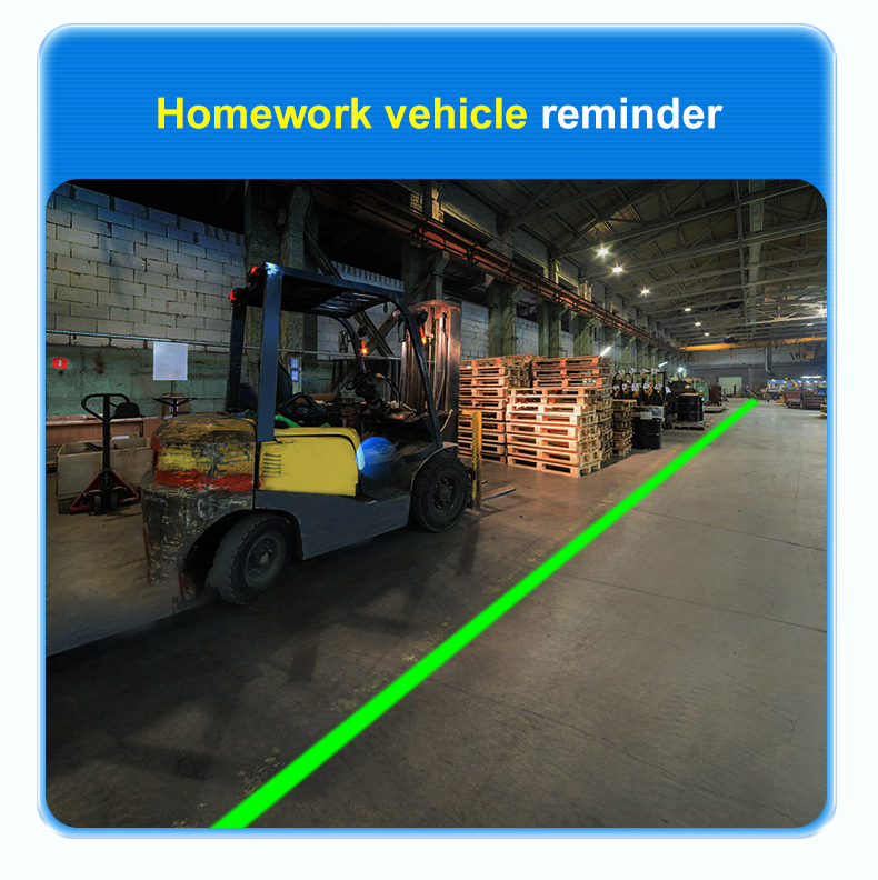 Industrial one-line laser light safety warning sign projection light ...