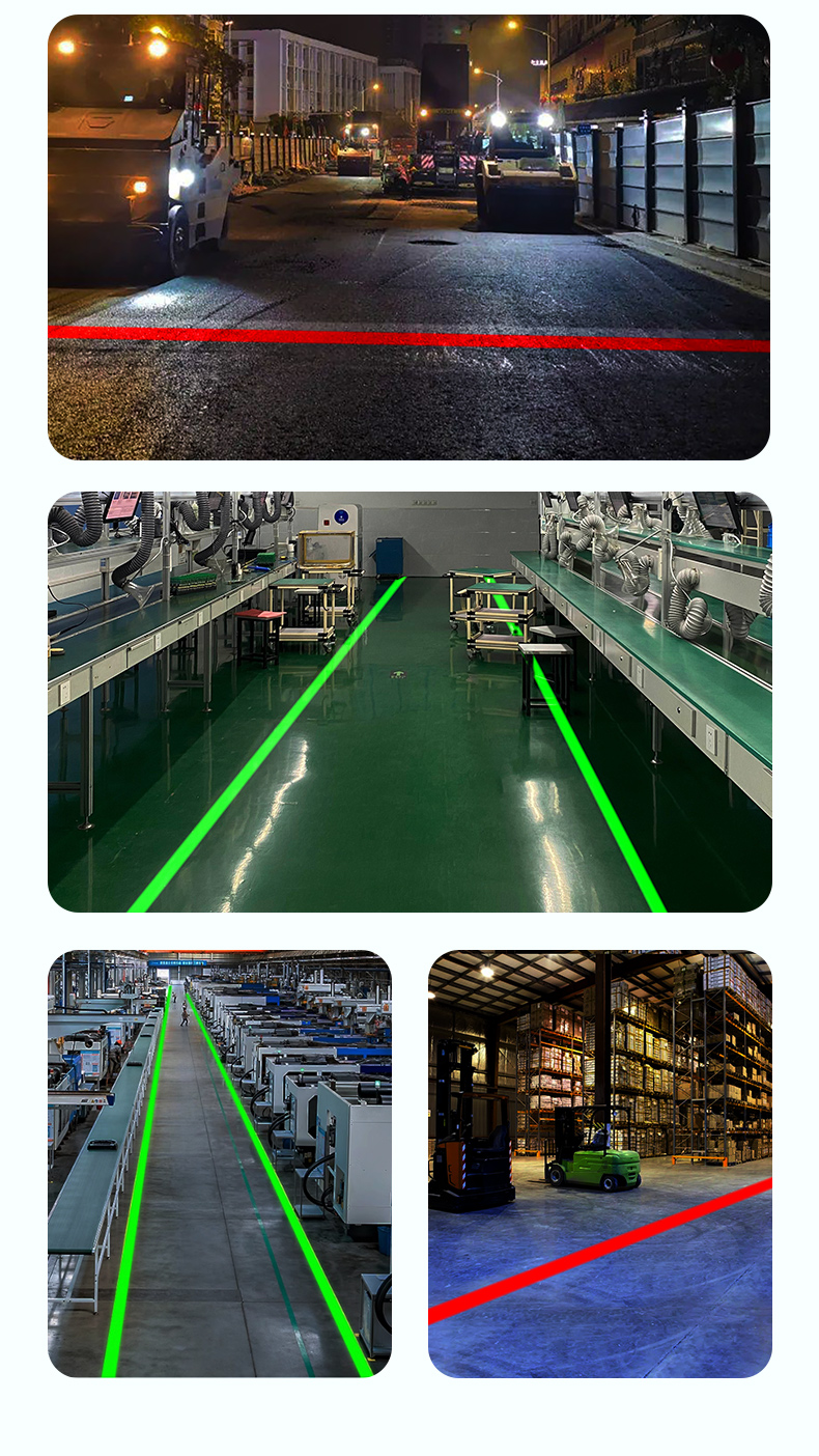 Industrial one-line laser light safety warning sign projection light ...