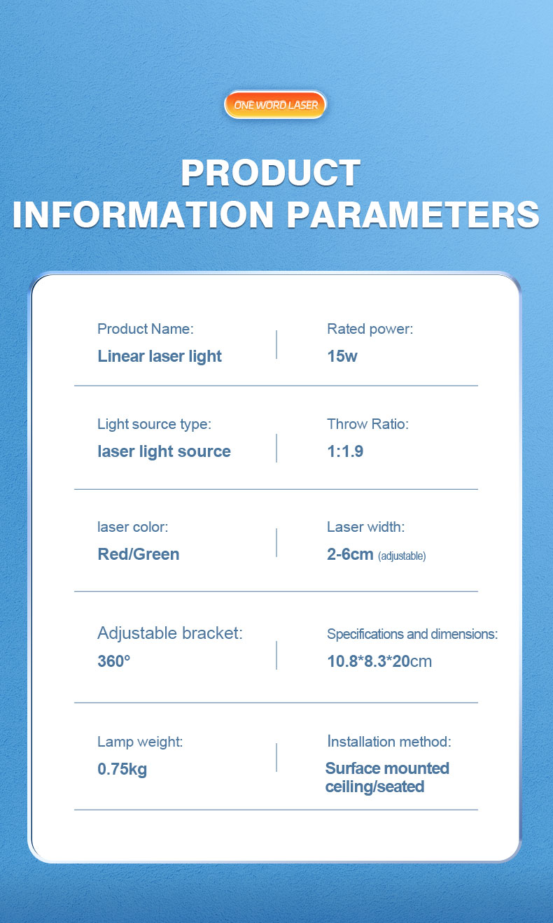 Industrial one-line laser light safety warning sign projection light ...