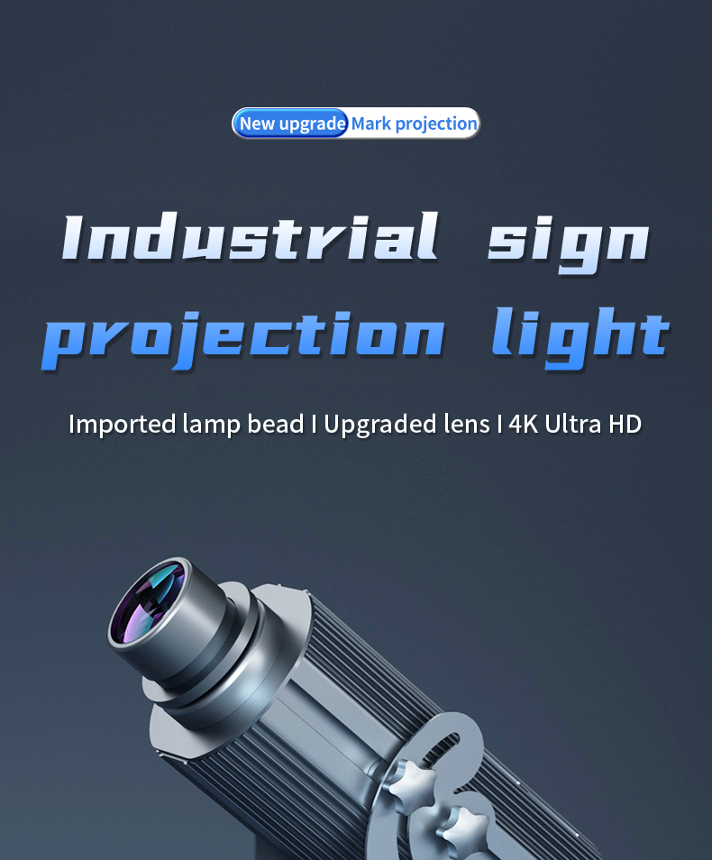 100 Watt Noparde led sign projector Safety Sign Projection Lamp ...