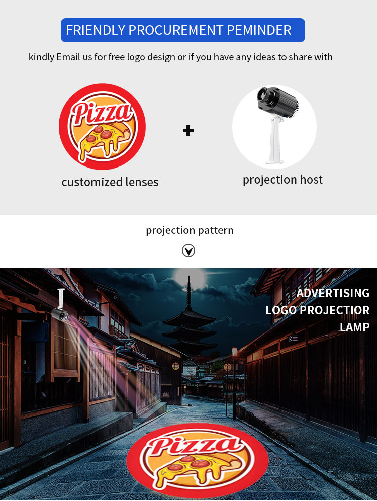 led logo projector light gobo projector custom logo projector led logo ...