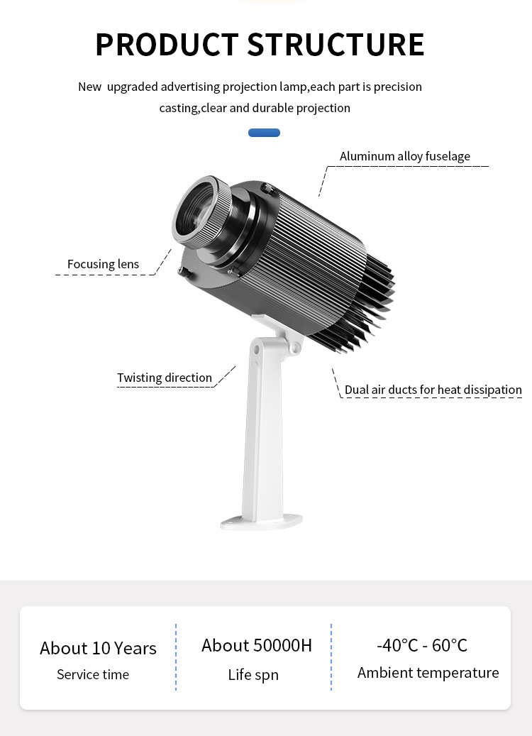 led logo projector light gobo projector custom logo projector led logo ...