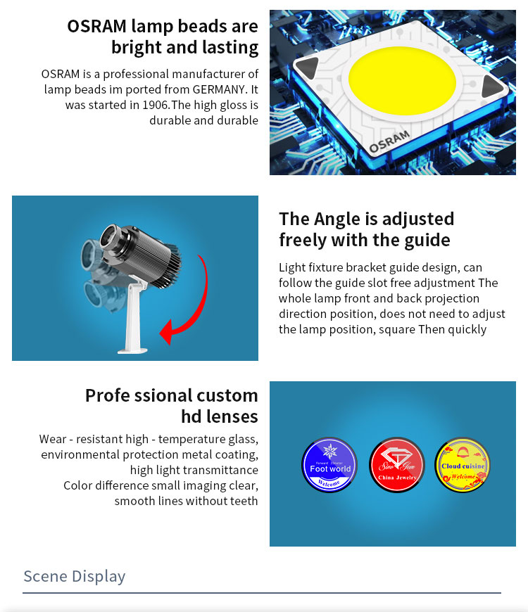 led logo projector light gobo projector custom logo projector led logo ...