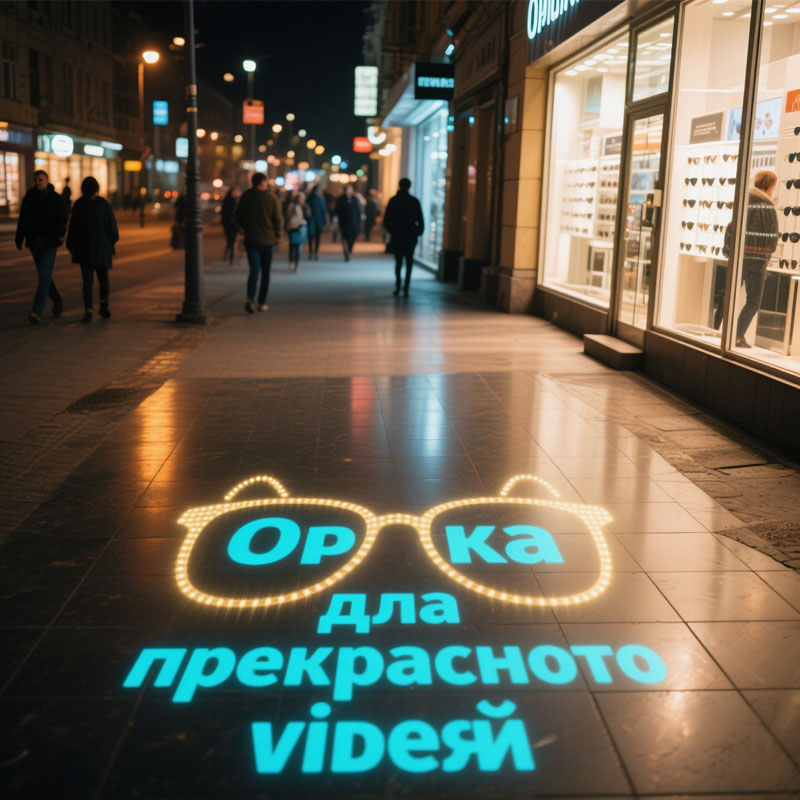 Innovative LED Logo Projector: High-Definition Brand Projection ...