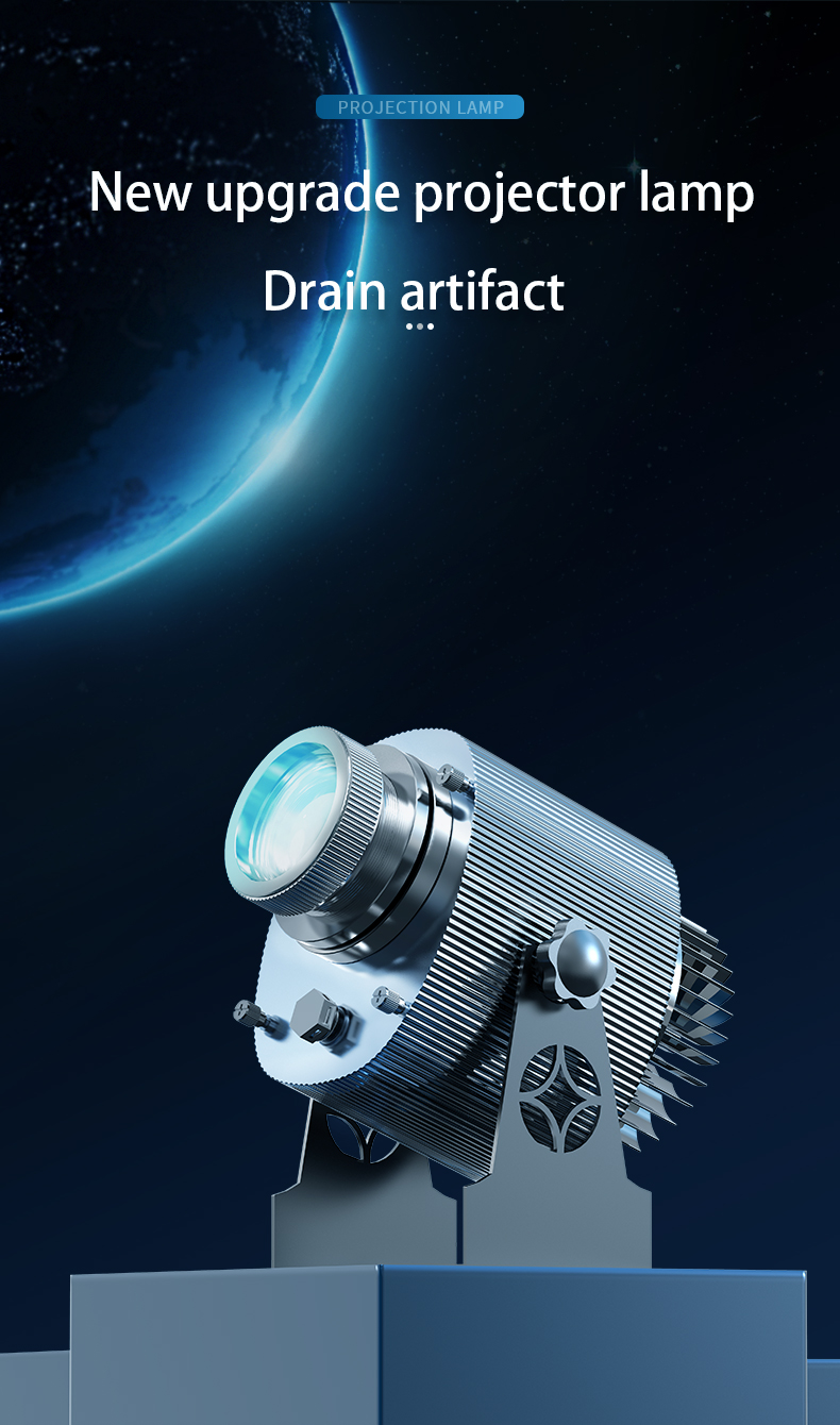 Introducing our new 100w logo projectors—ideal for shops and businesses ...