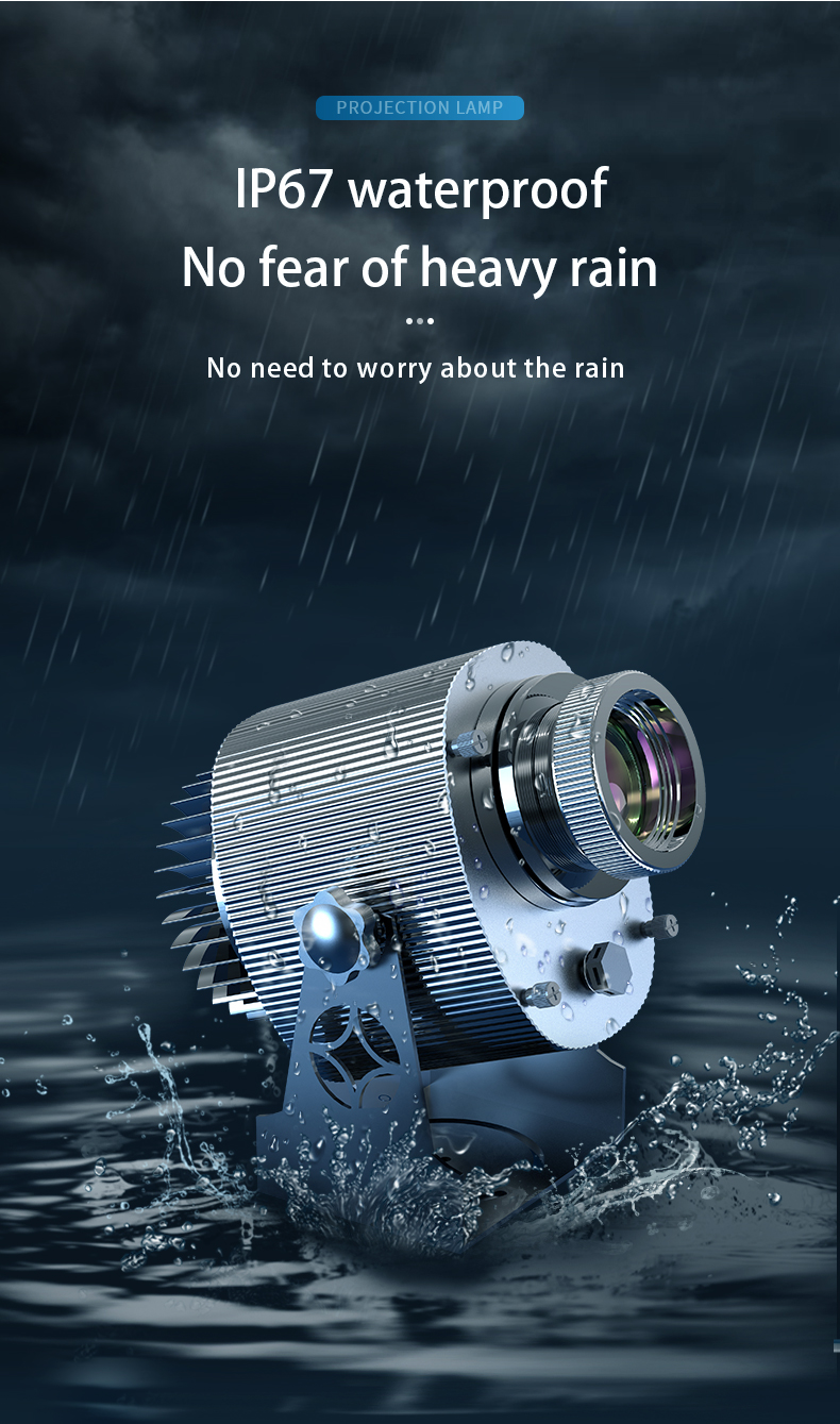 Introducing our new 100w logo projectors—ideal for shops and businesses ...