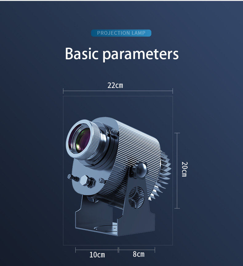 Introducing our new 100w logo projectors—ideal for shops and businesses ...