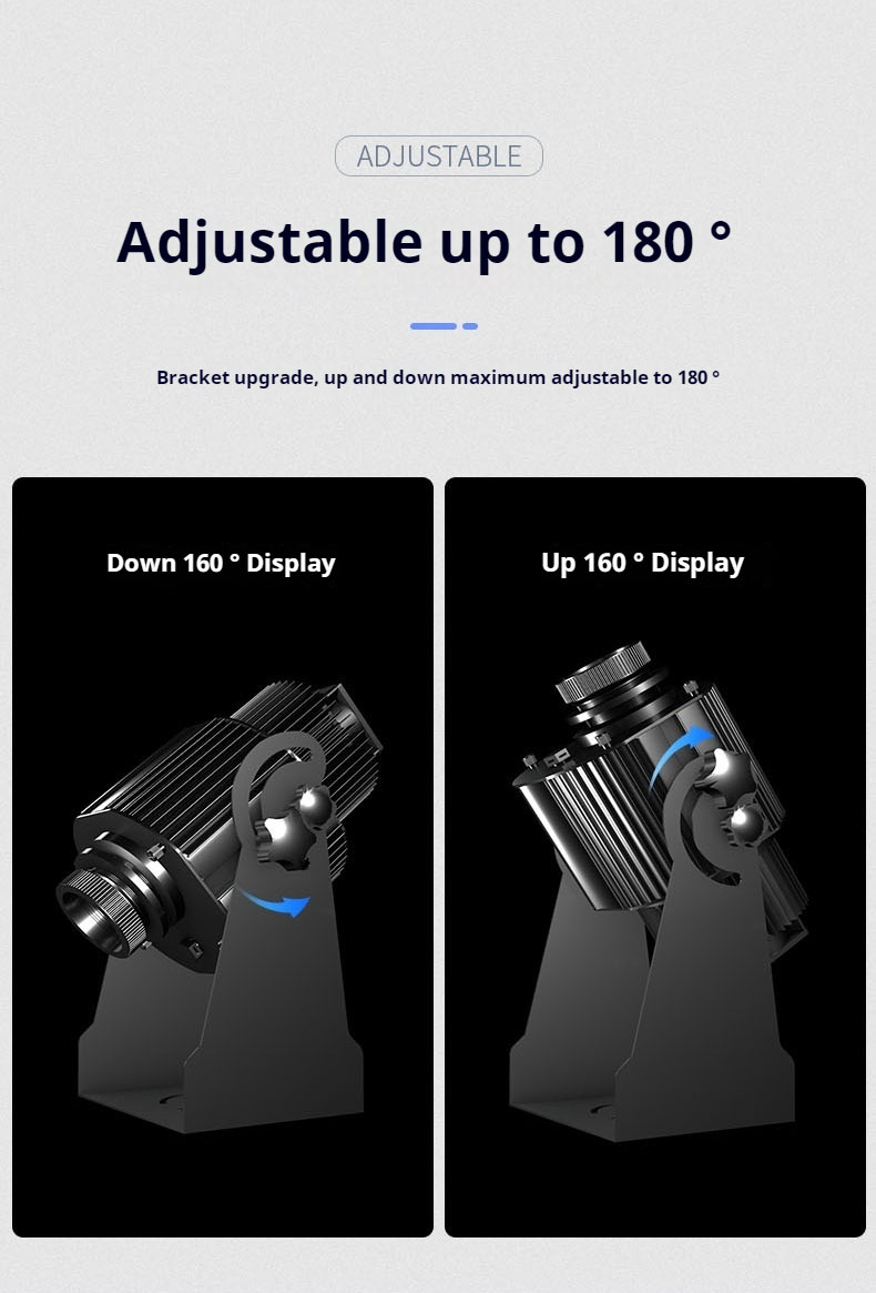 100w SafetyCast Virtual Sign Projector: Enhance Construction Site ...