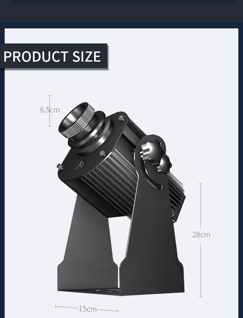 New Noparde 160W Custom Hotel Logo Projector Outdoor Building ...